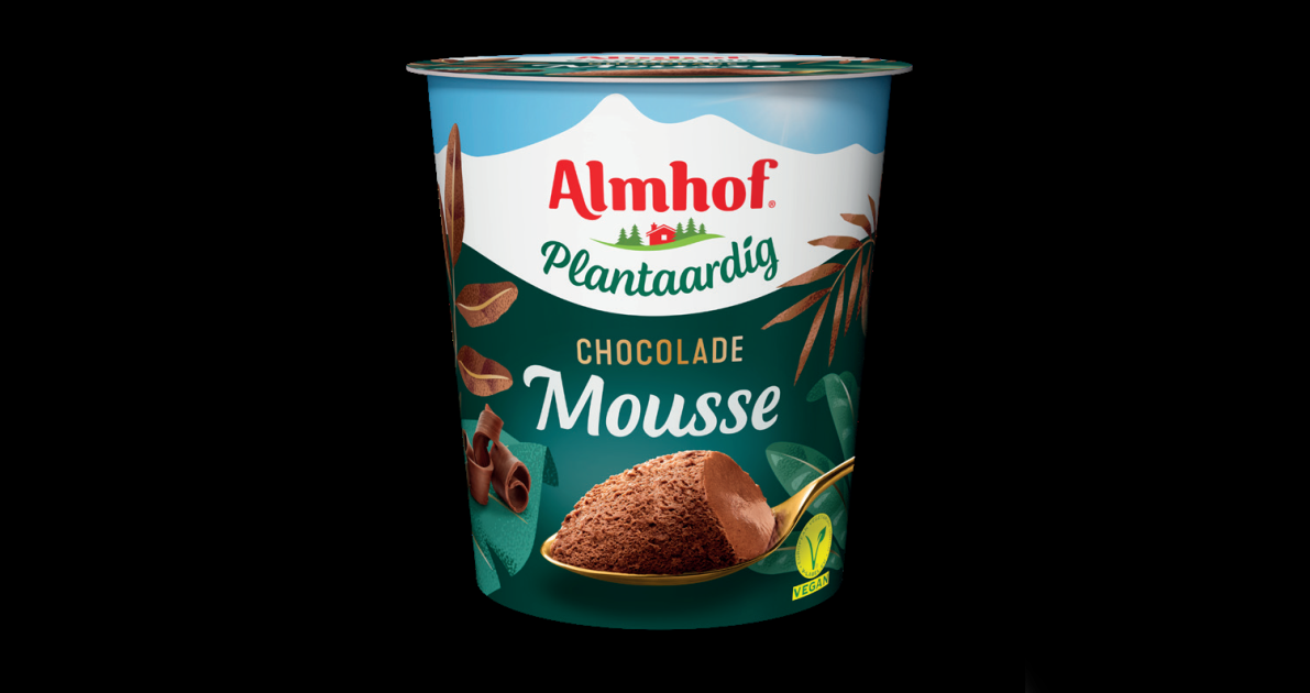 Almhof plantaardige mousse