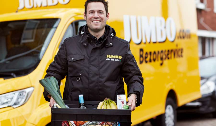 Jumbo gaat thuisbezorgen verdubbelen Jumbo gaat thuisbezorgen verdubbelen