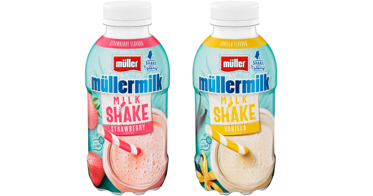 Nieuw! Müllermilk Milkshake!