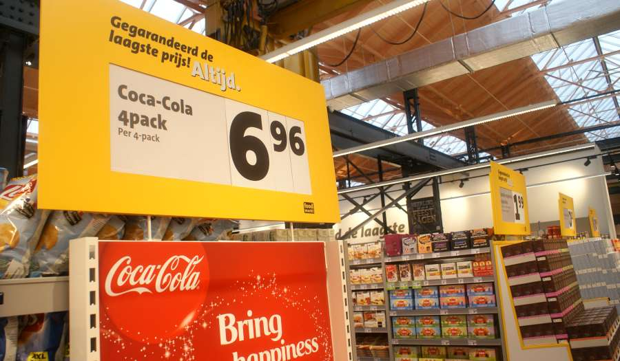 'Jumbo het liefst eigen cola in het schap'