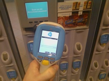 AH telt honderdste winkel met zelfscan
