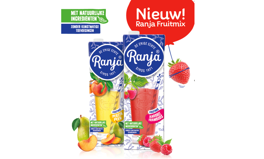 Ranja Fruitmix ook voor supermarkt