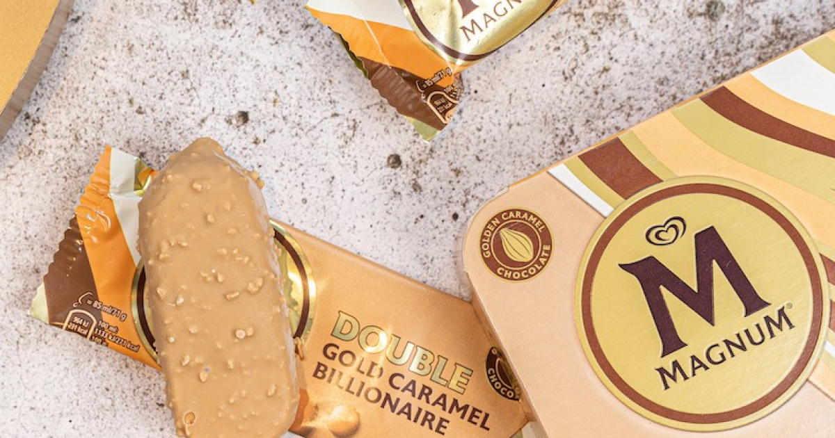Nieuwe Magnum Gold in kartonnen verpakking