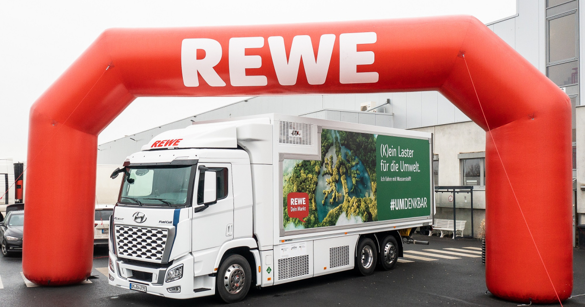 Rewe zet eerste stap in CO2-vrij wagenpark