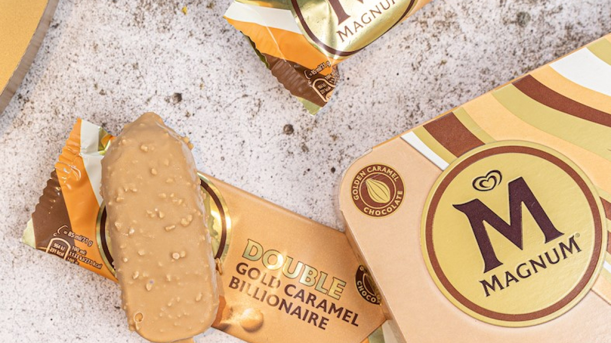 Nieuwe Magnum Gold in kartonnen verpakking