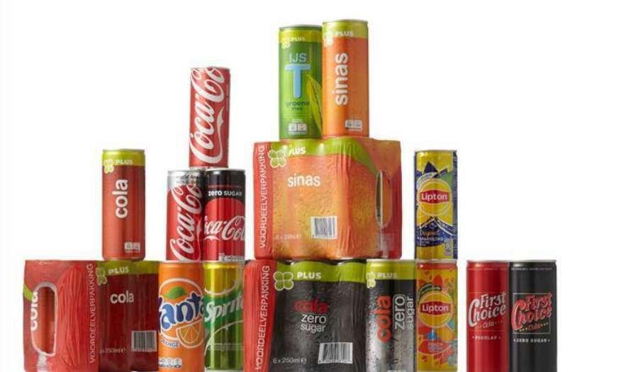 Plus komt met kleinere blikjes frisdrank