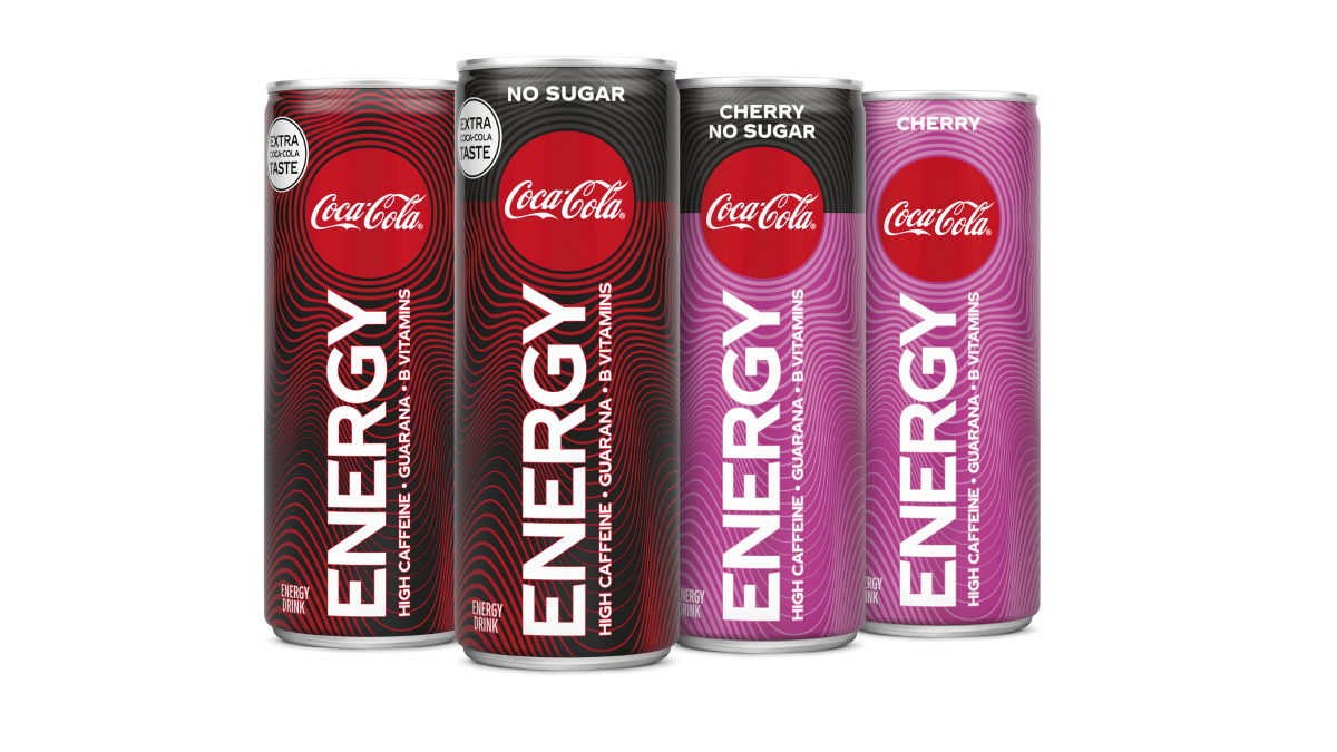 Vernieuwd recept voor Coca-Cola Energy met extra Coca-Cola smaak