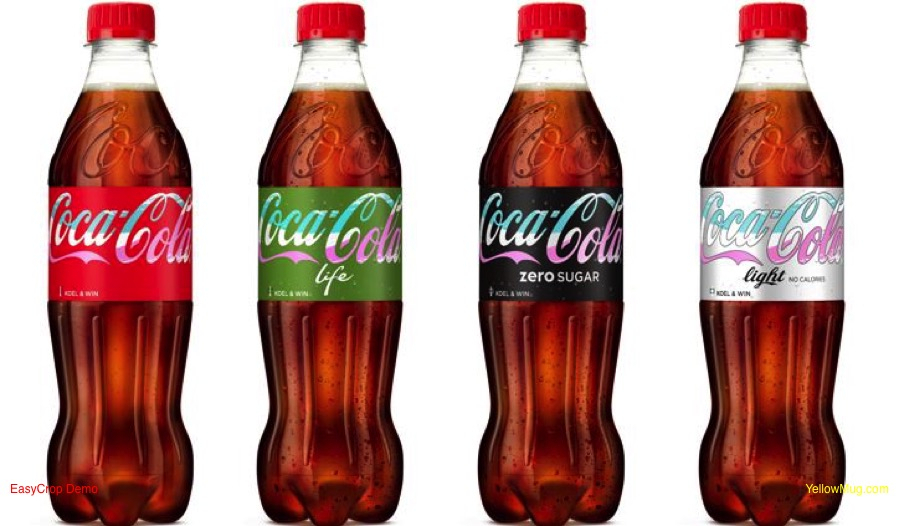 Coca-Cola laat flesjes ‘verkleuren’