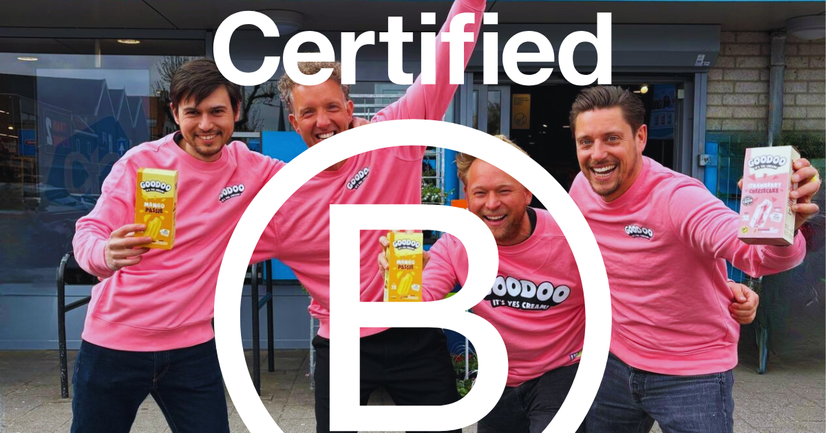 Goodoo schaart zich bij B Corp bedrijven