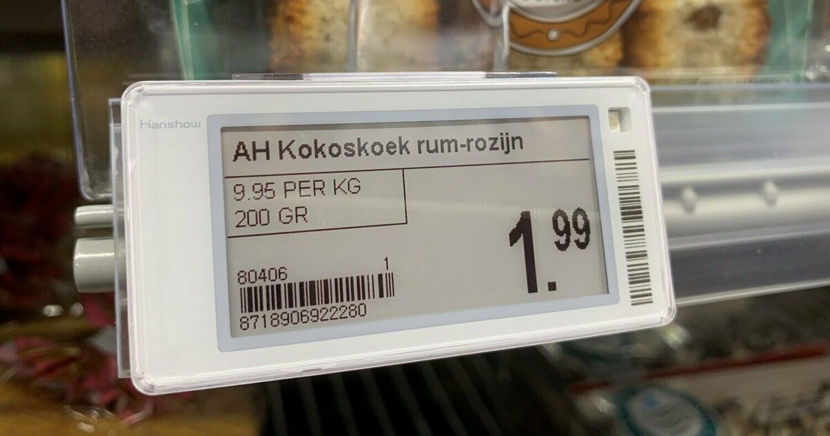 Papieren schaplabels in de ban