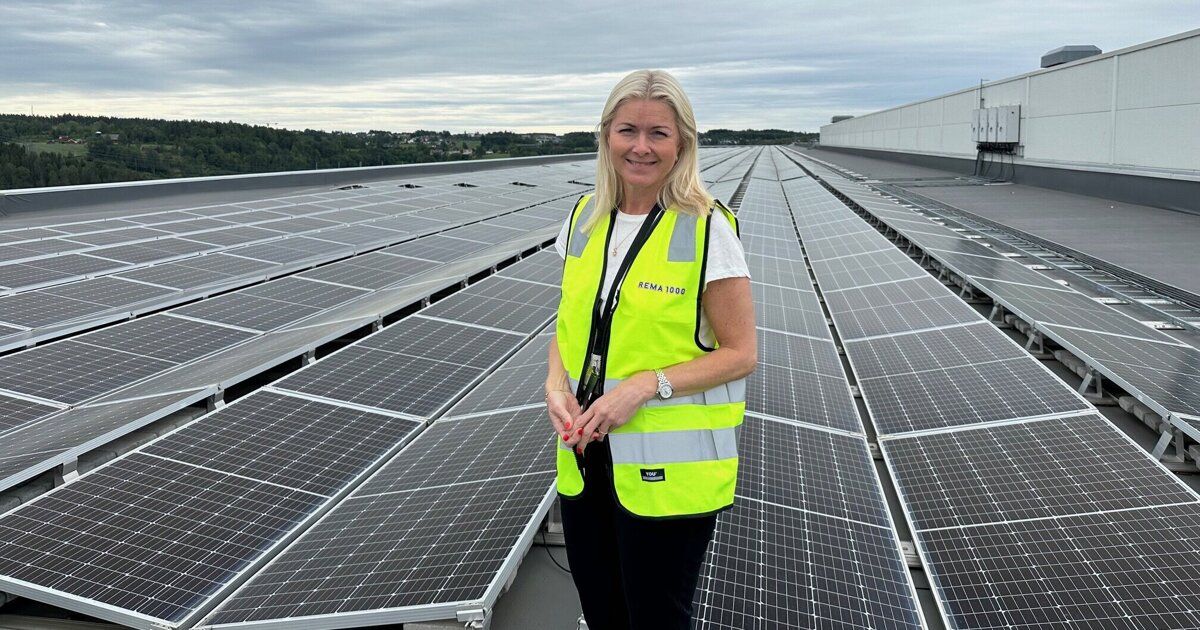 Rema 1000 Bouwt Grootste Noorse Zonne Installatie