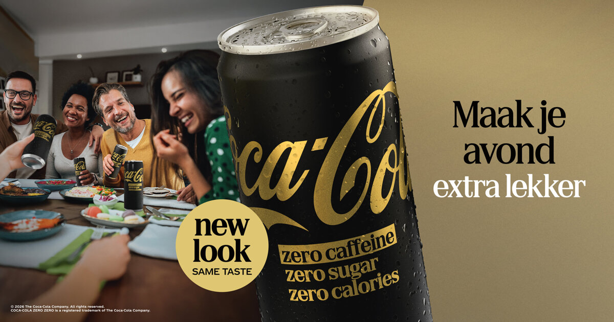 Coca-Cola ‘Zero Zero’-variant heeft nieuwe uitstraling