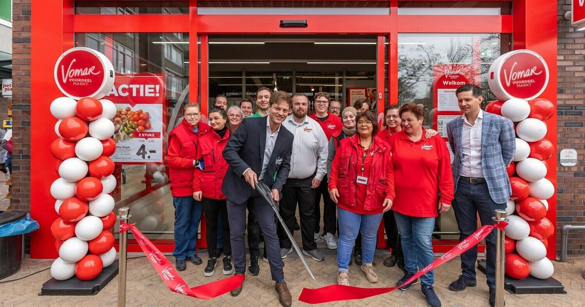 Vergrote Vomar in Alkmaar heropend