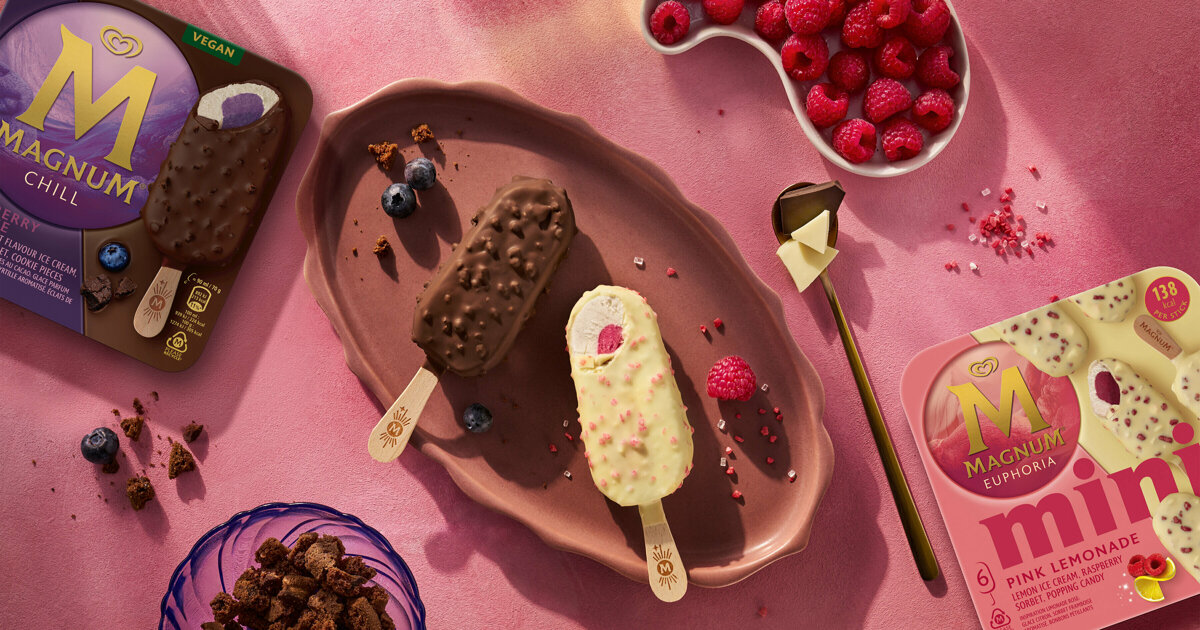 Magnum introduceert twee nieuwe smaken