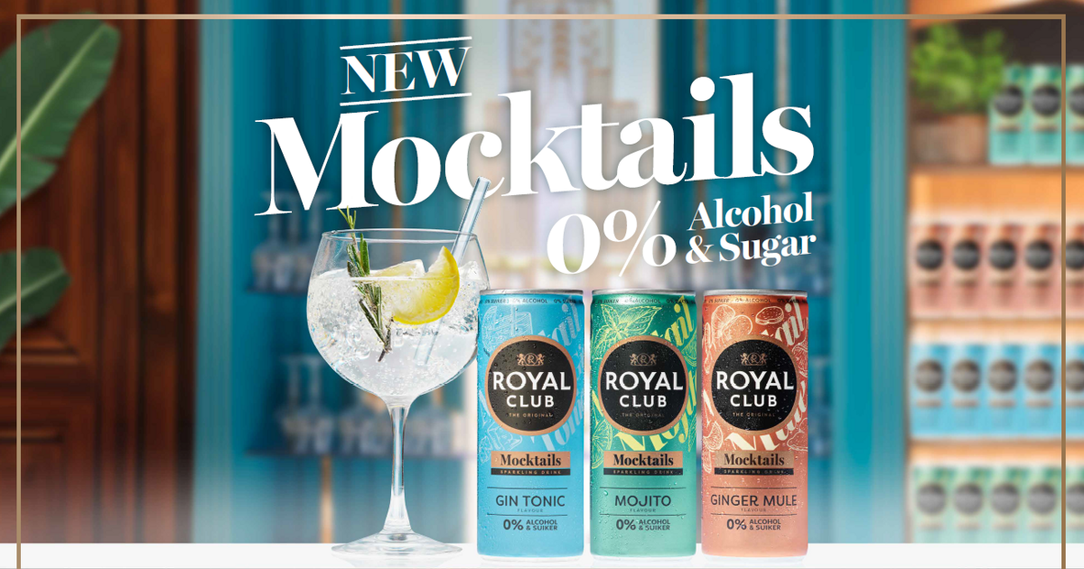 Vrumona stapt in de mocktails