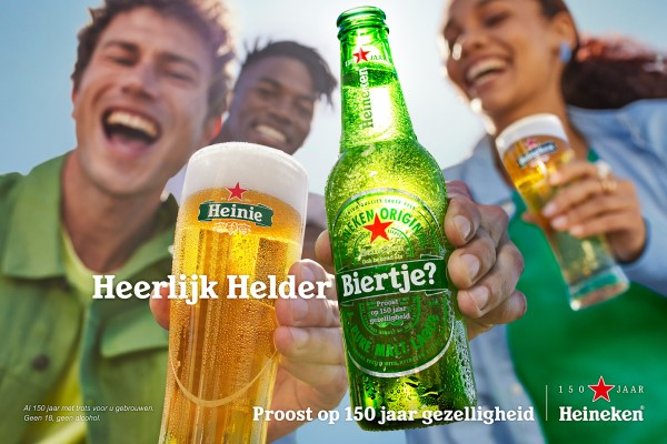 Heineken viert 150e verjaardag