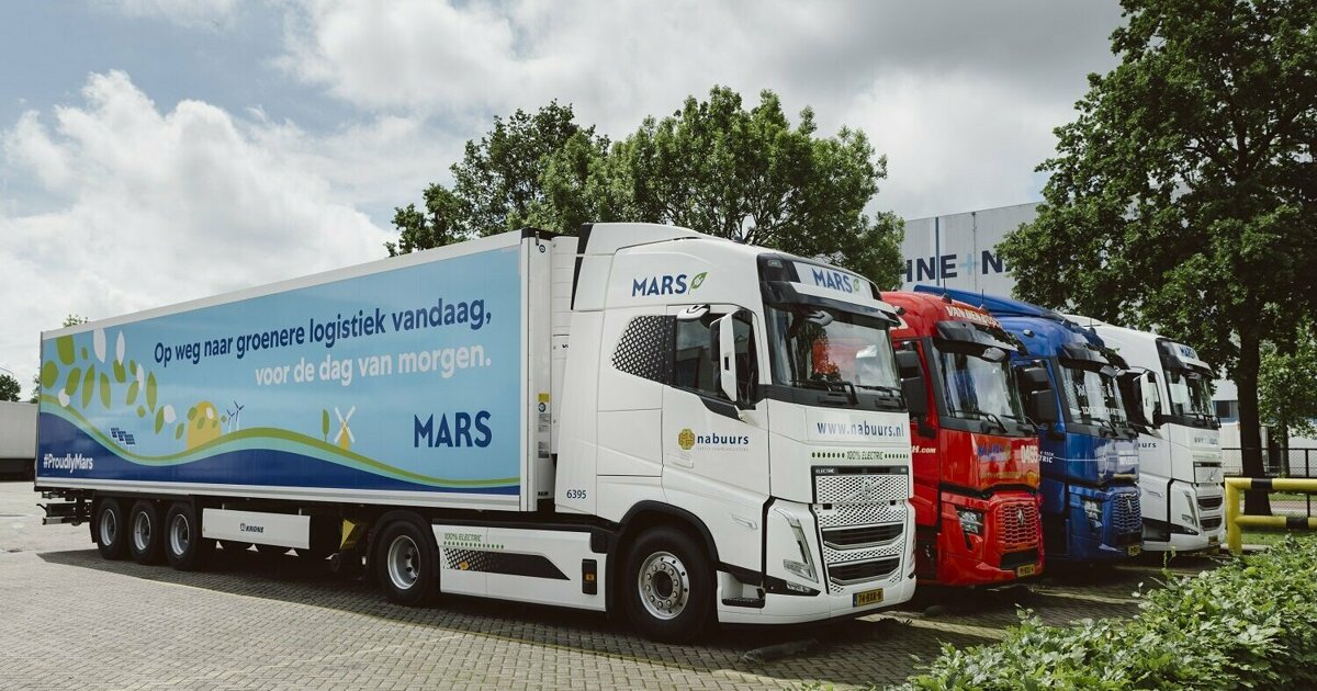 Mars start met overstap naar elektrisch transport