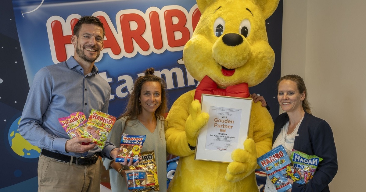 WINNAAR GOUDEN PARTNER 2025: Haribo