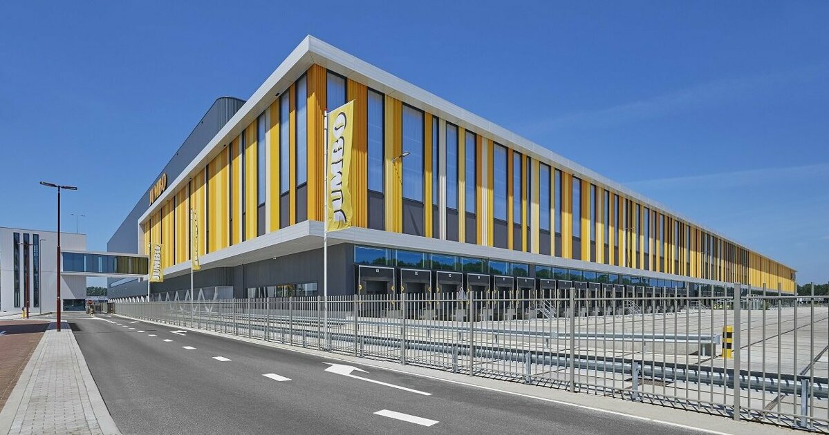 Jumbo werkt aan supermoderne vershal in distributiecentrum
