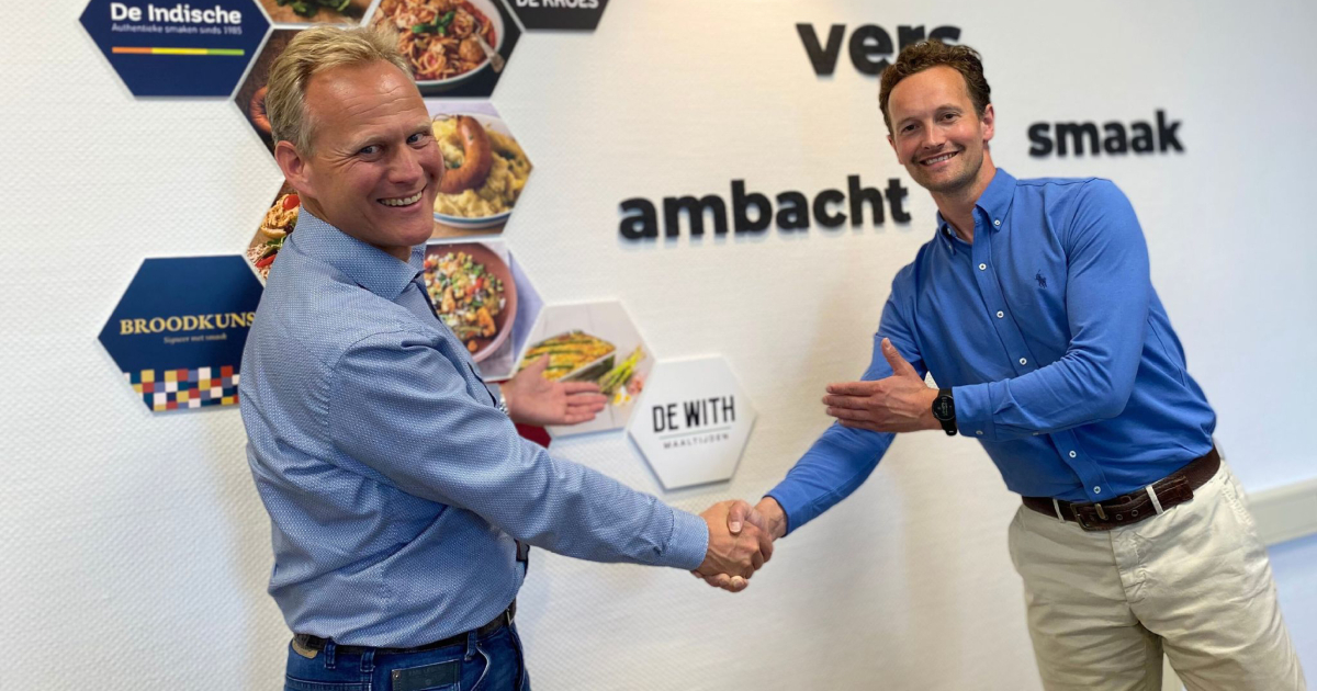Maaltijdbereiders De With en De Kroes gaan samen