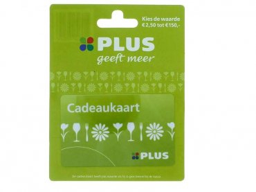 PLUS introduceert eigen cadeaukaart